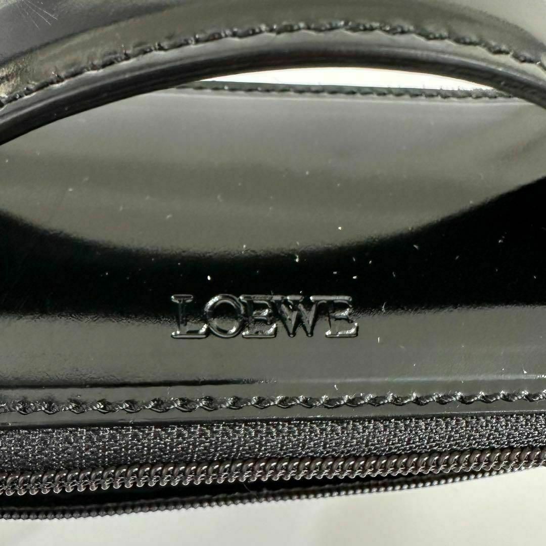 LOEWE - 極美品 ロエベ LOEWE バニティ ハンドバッグ ヒョウ柄 LOEWE - 極美品 ロエベ LOEWE バニティ ハンドバッグ ヒョウ柄