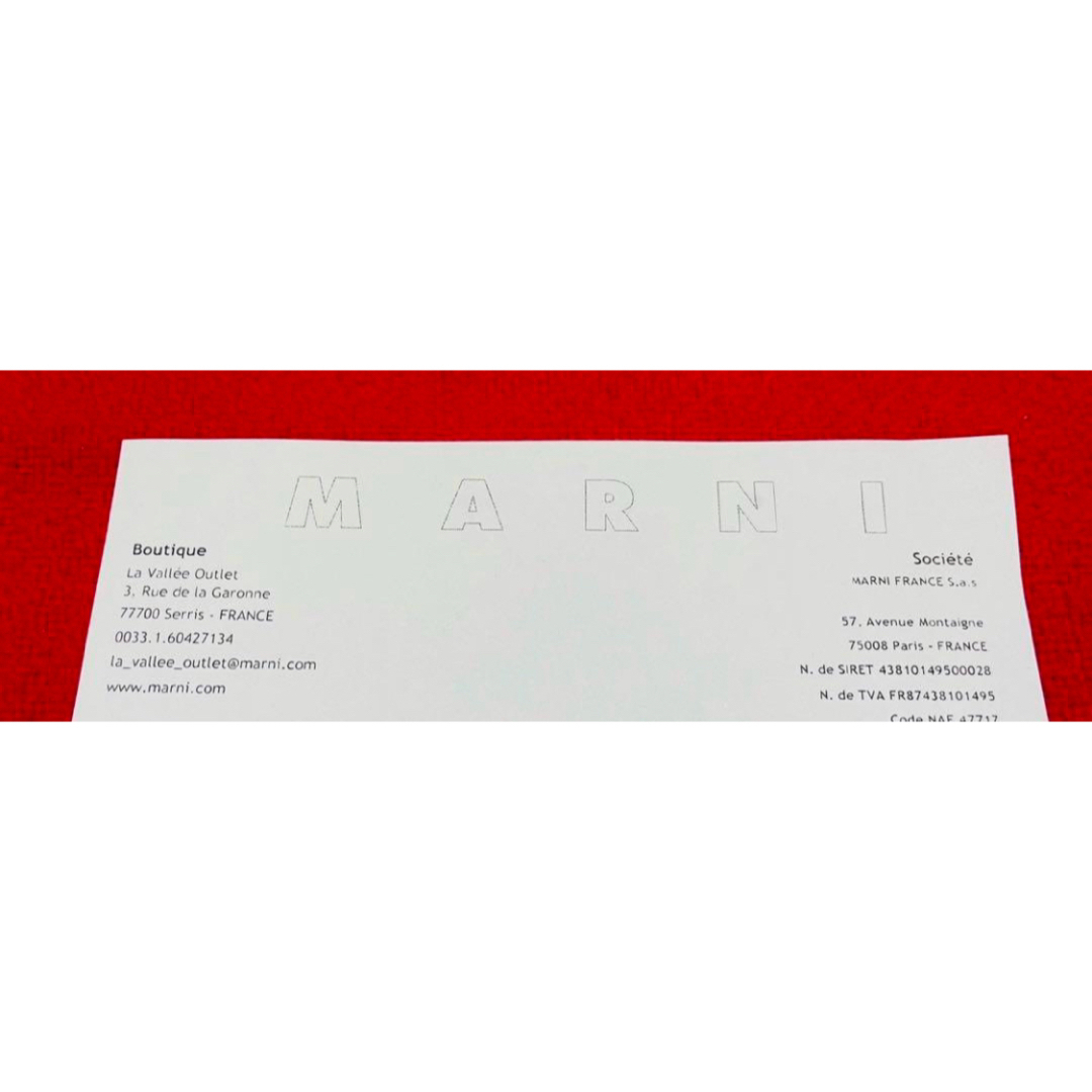 MARNI - 定価¥93500.新品本物】 MARNI マルニ 財布 オレンジ MARNI - 定価¥93500.新品本物】 MARNI マルニ 財布 オレンジ