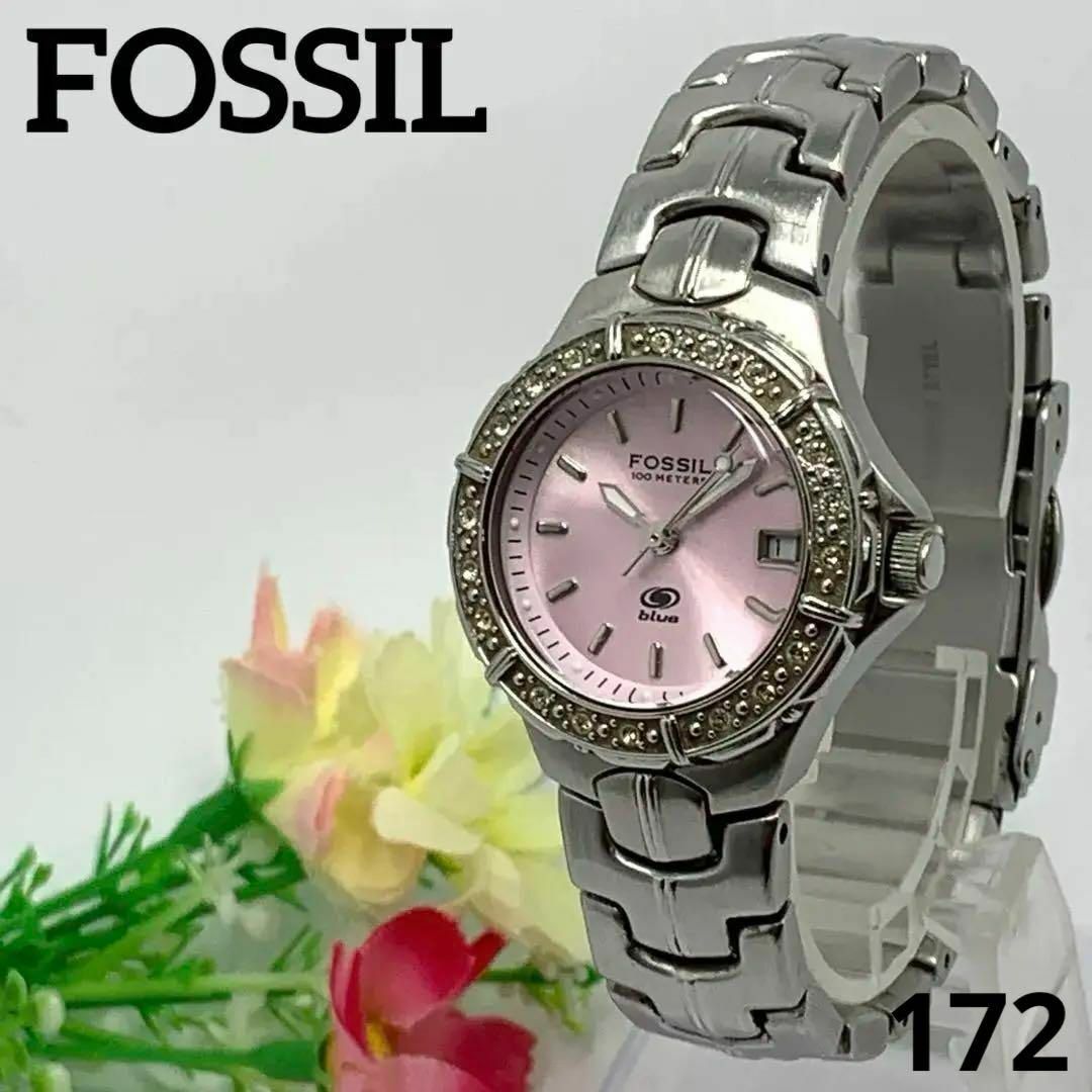 FOSSIL - 稼動品 FOSSIL レディース 腕時計 フォッシル デイト FOSSIL - 稼動品 FOSSIL レディース 腕時計 フォッシル デイト