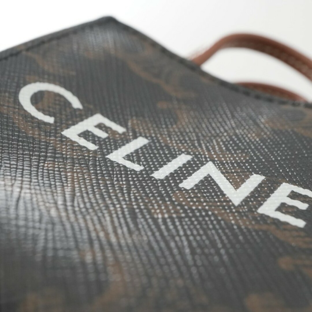 CELINE - セリーヌ CELINE チャーム ブラウン ホワイト ゴールド CELINE - セリーヌ CELINE チャーム ブラウン ホワイト ゴールド