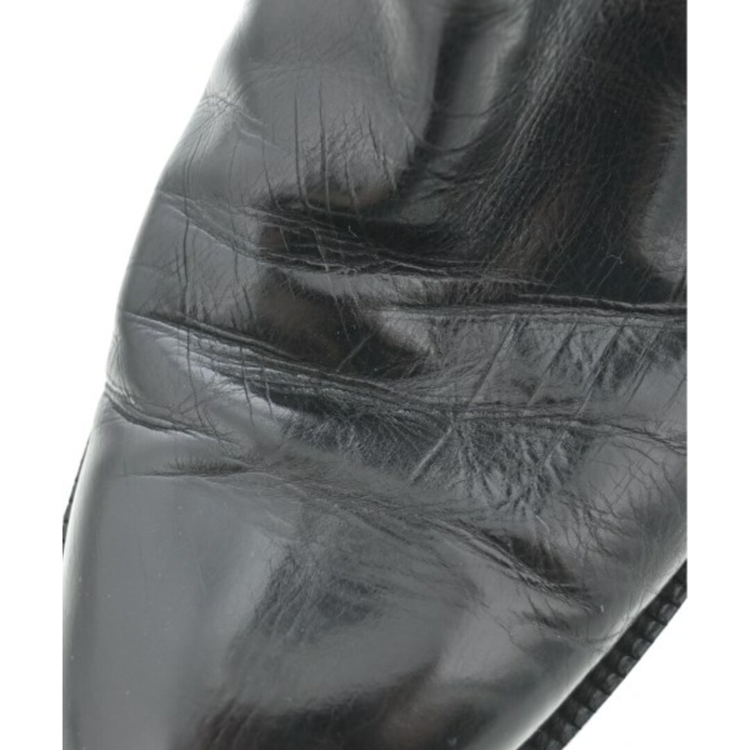 CHANEL - CHANEL シャネル ブーツ EU36(22.5cm位) 黒x茶 【古着 CHANEL - CHANEL シャネル ブーツ EU36(22.5cm位) 黒x茶 【古着