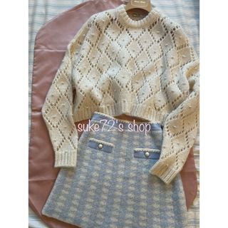 MIU MIU - 【mio様】MIUMIU カシミヤセーター 2023秋冬 国内正規 MIU MIU - 【mio様】MIUMIU カシミヤセーター 2023秋冬 国内正規