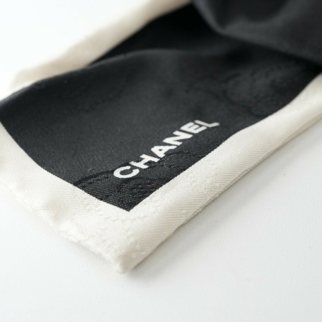 CHANEL - シャネル CHANEL ヘアアクセサリー ブラック ホワイト CHANEL - シャネル CHANEL ヘアアクセサリー ブラック ホワイト