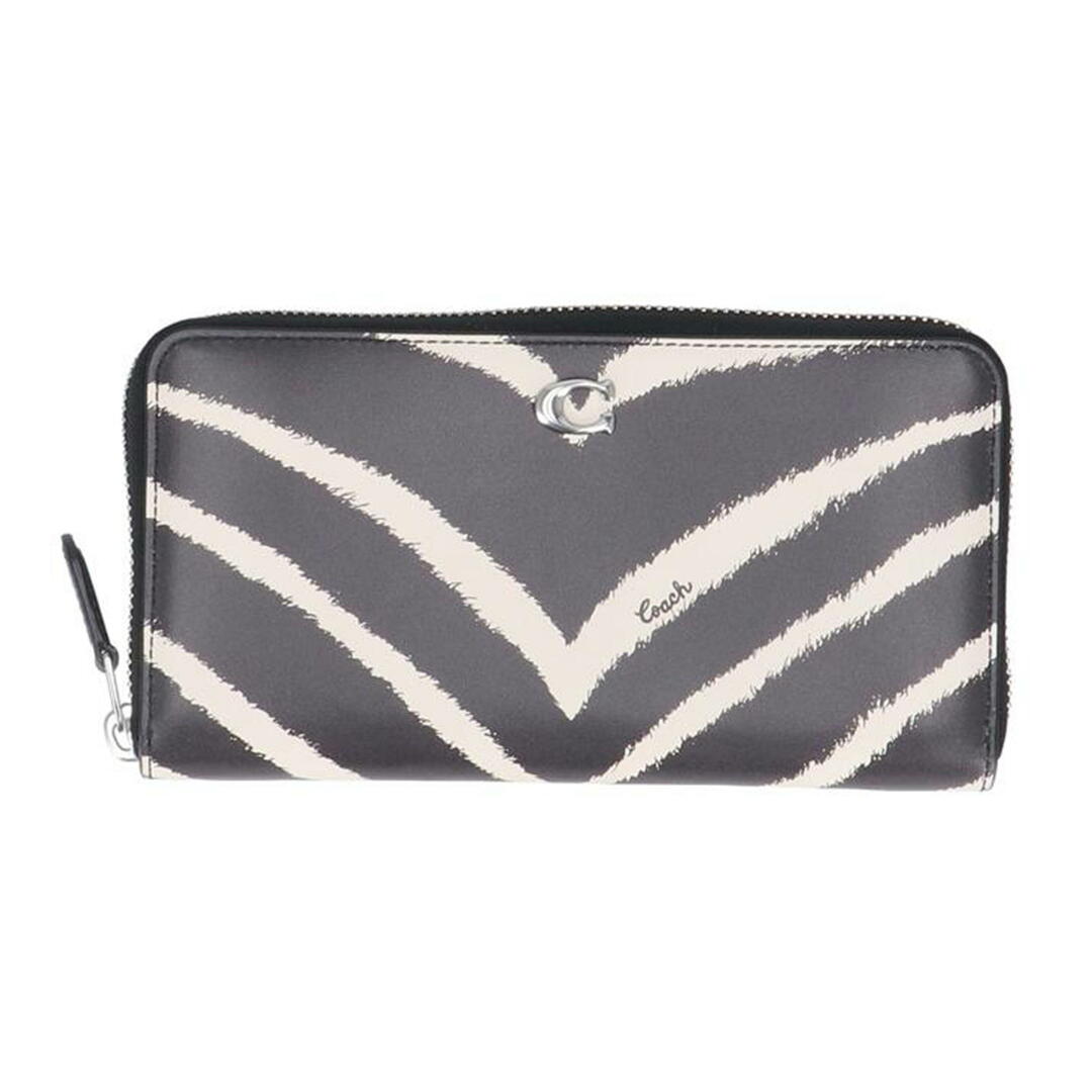 COACH - COACH コーチ/アコーディオンジップウォレット・ゼブラ COACH - COACH コーチ/アコーディオンジップウォレット・ゼブラ