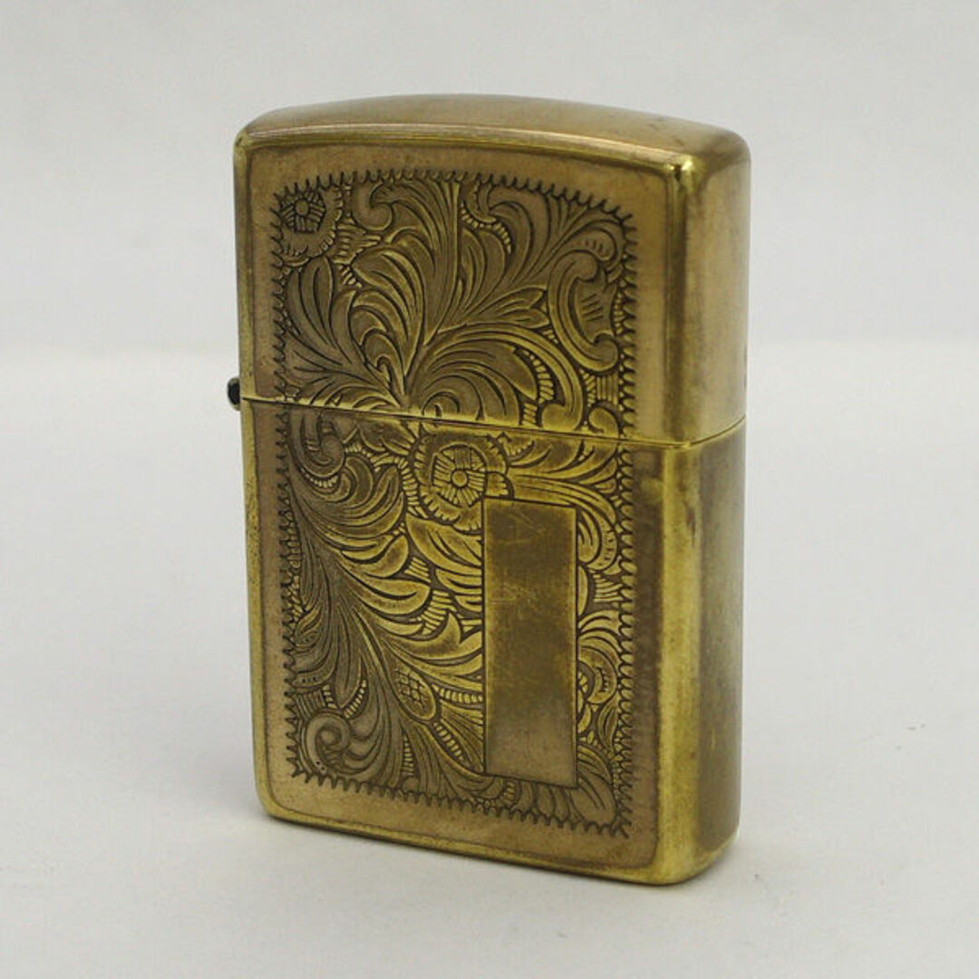 Zippo / ジッポ ◇ベネチアン/2面加工/ゴールドカラー/1997年製 Zippo / ジッポ ◇ベネチアン/2面加工/ゴールドカラー/1997年製