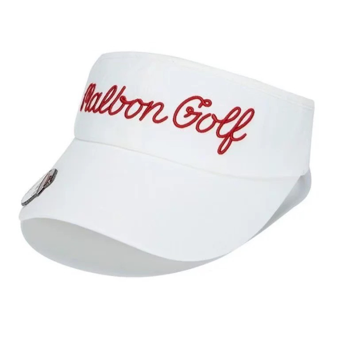 MARK&LONA - マルボン 新作サンバイザー unisex 送料無料malbon MARK&LONA - マルボン 新作サンバイザー unisex 送料無料malbon