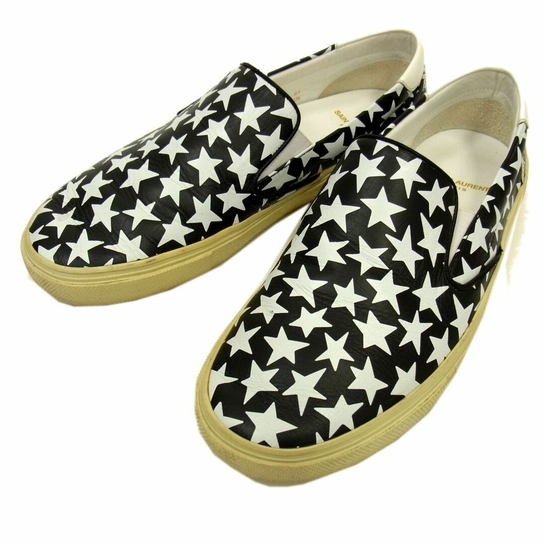 SAINT LAURENT - ◇SAINT LAURENT PARIS VU377362 スリッポン 総 SAINT LAURENT - ◇SAINT LAURENT PARIS VU377362 スリッポン 総