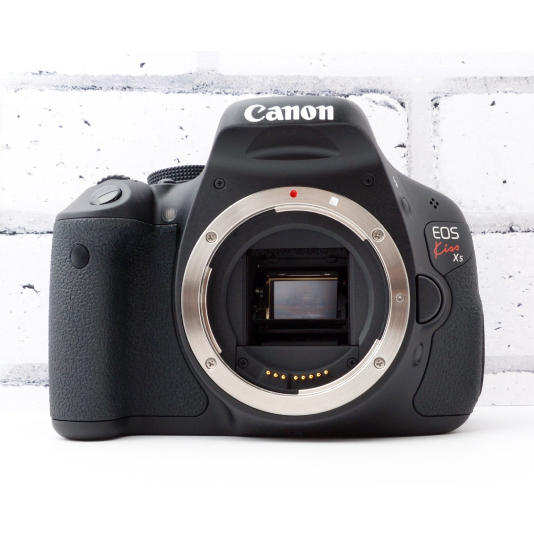 Canon - S数約20回!Canon kiss X5 Wズームレンズキット○付属品 Canon - S数約20回!Canon kiss X5 Wズームレンズキット○付属品