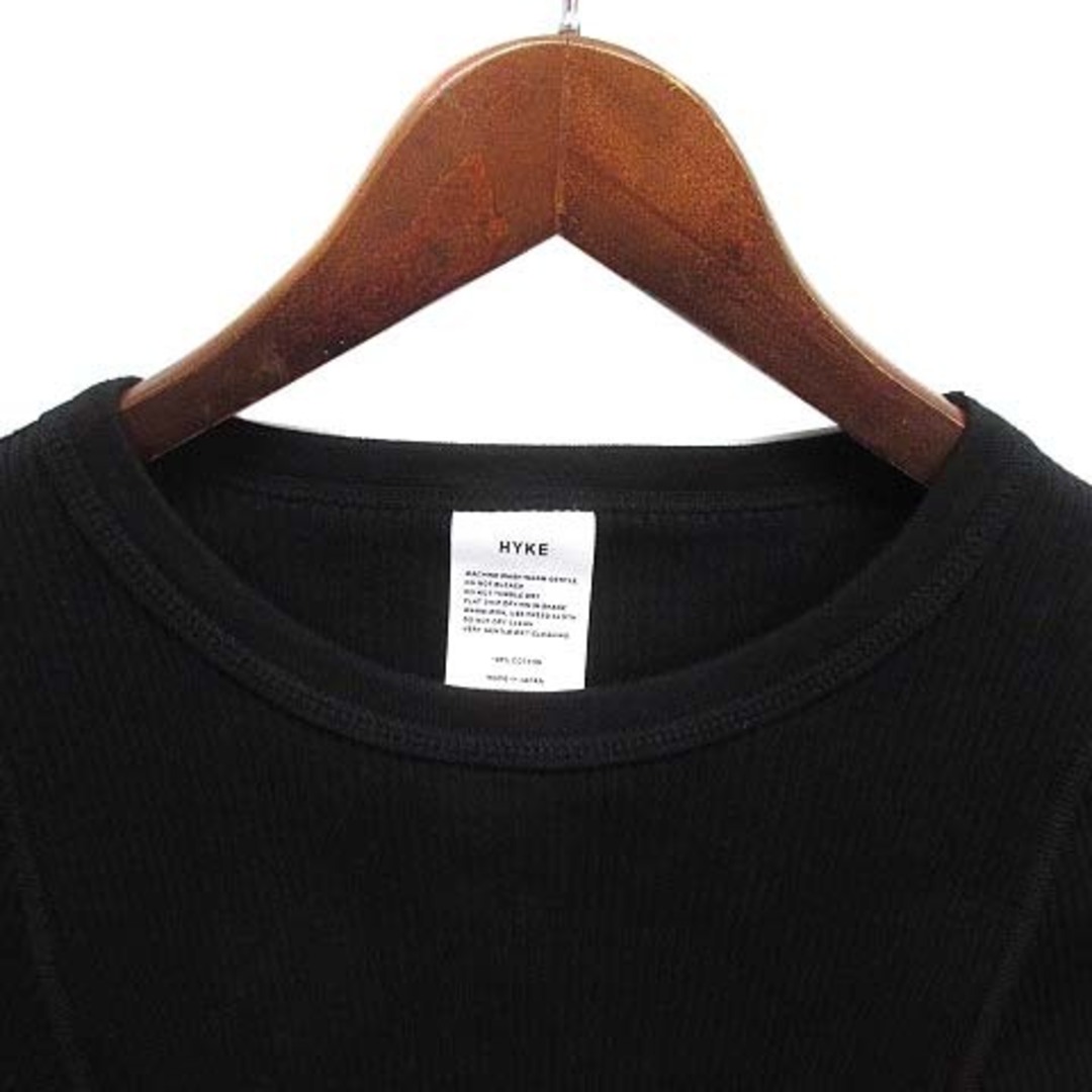 HYKE - ハイク HYKE リブ ショートスリーブ カットソー Tシャツ HYKE - ハイク HYKE リブ ショートスリーブ カットソー Tシャツ
