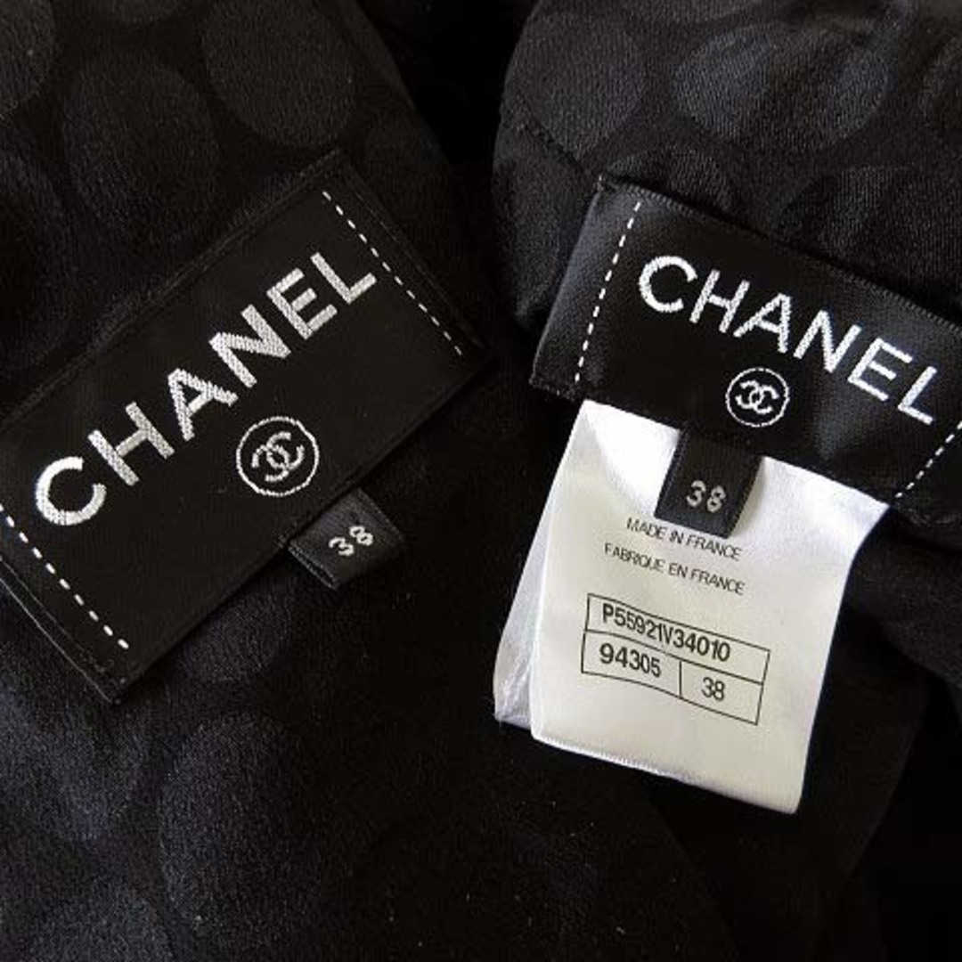 CHANEL - シャネル CHANEL ワンピース ドレス プリーツ シルク CHANEL - シャネル CHANEL ワンピース ドレス プリーツ シルク