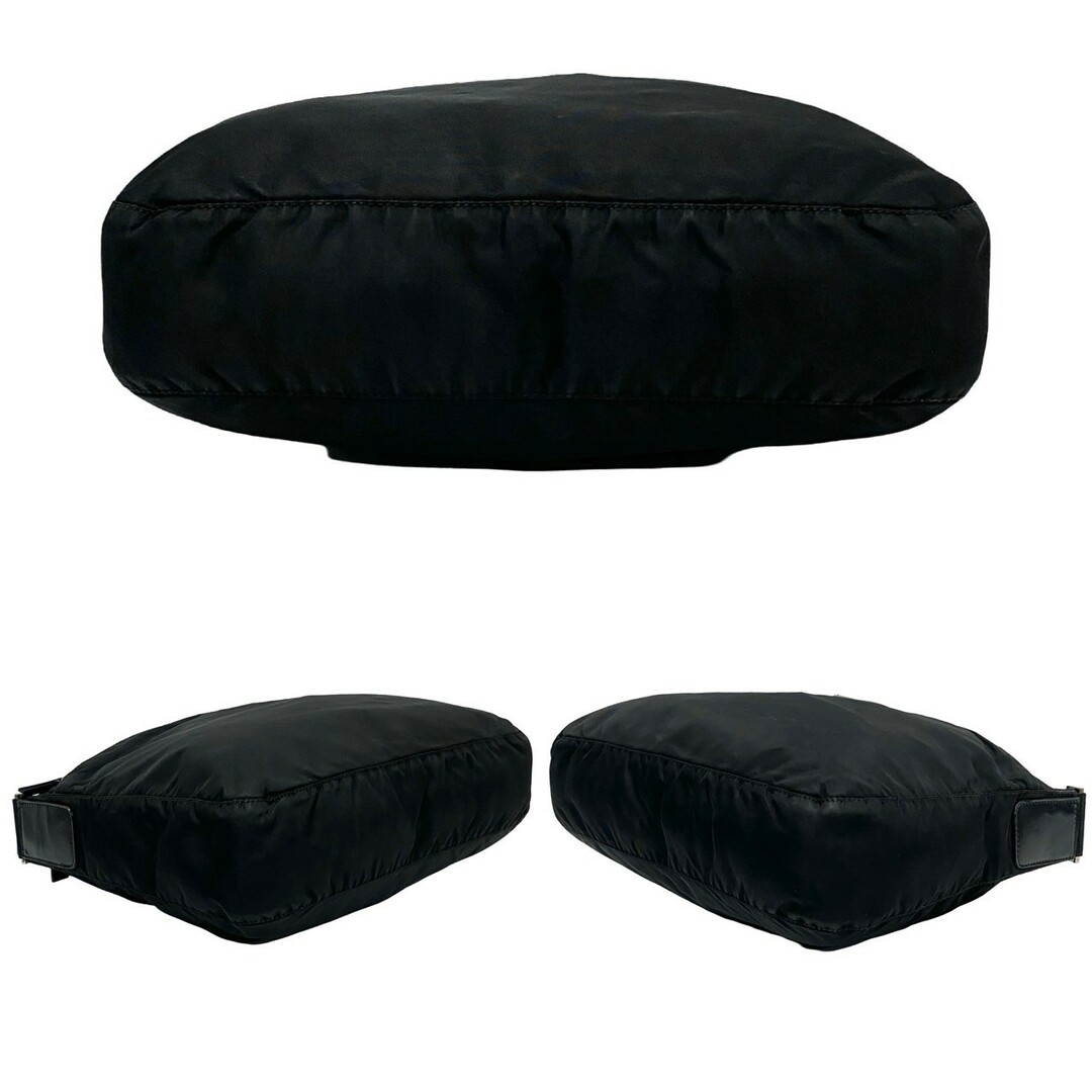 PRADA - 極 美品 PRADA プラダ 三角ロゴ プレート 金具 ナイロン PRADA - 極 美品 PRADA プラダ 三角ロゴ プレート 金具 ナイロン