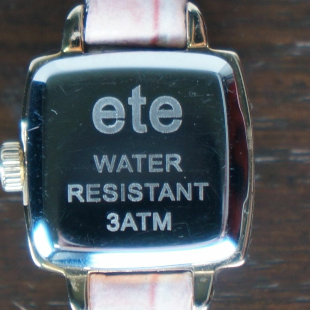 ete - 【稼働美品】ete レディース腕時計 ドレスウォッチ 新品 ete - 【稼働美品】ete レディース腕時計 ドレスウォッチ 新品