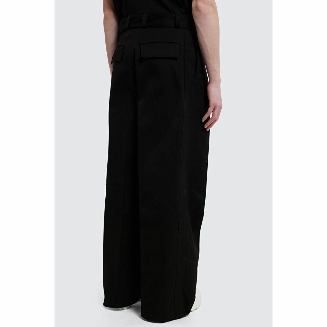 JIL SANDER - 新品 JIL SANDER ベルト付き ワイドコットンパンツ JIL SANDER - 新品 JIL SANDER ベルト付き ワイドコットンパンツ
