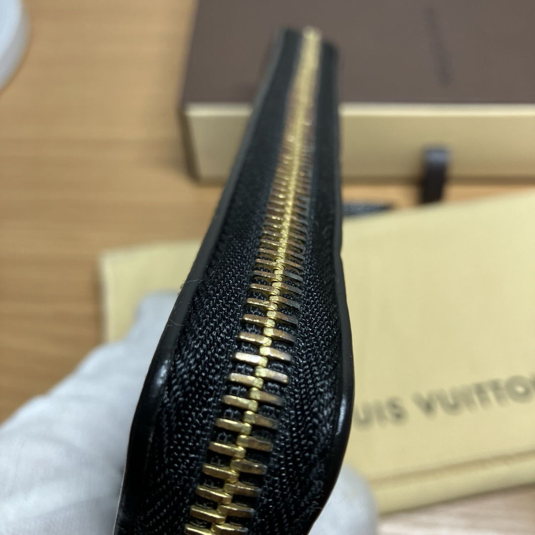 LOUIS VUITTON - LOUIS VUITTON 長財布 ブラック 黒 メンズ LOUIS VUITTON - LOUIS VUITTON 長財布 ブラック 黒 メンズ