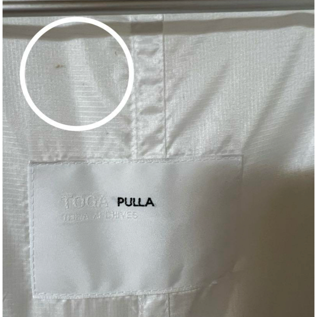 TOGA PULLA - 美品 TOGA PULLA ナイロンシップストップコートの TOGA PULLA - 美品 TOGA PULLA ナイロンシップストップコートの