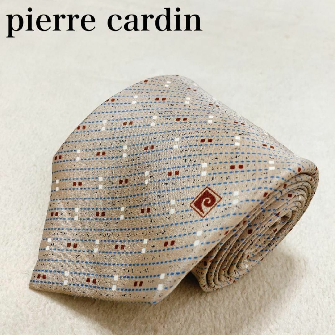 pierre cardin - ピエールカルダン ネクタイ シルク ベージュ pierre cardin - ピエールカルダン ネクタイ シルク ベージュ
