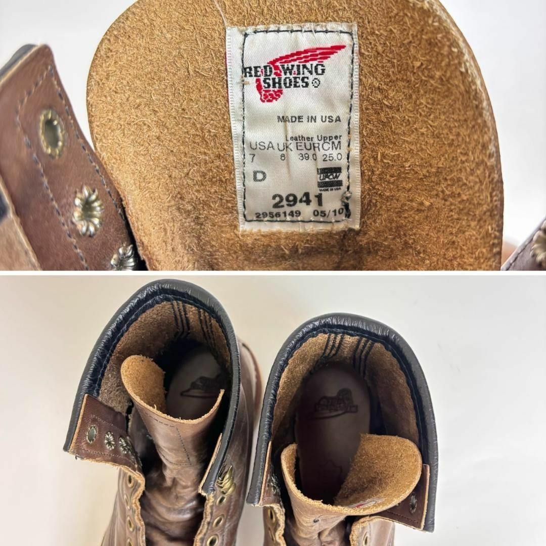 REDWING - レッドウィング 2941 レースアップブーツ 7D 25㎝ 10 REDWING - レッドウィング 2941 レースアップブーツ 7D 25㎝ 10