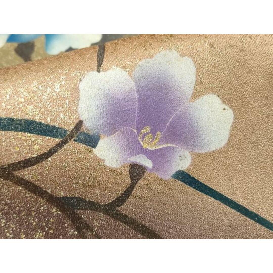 平和屋着物□豪華振袖 枝花文 暈し染め 金彩 正絹 逸品 平和屋着物□豪華振袖 枝花文 暈し染め 金彩 正絹 逸品