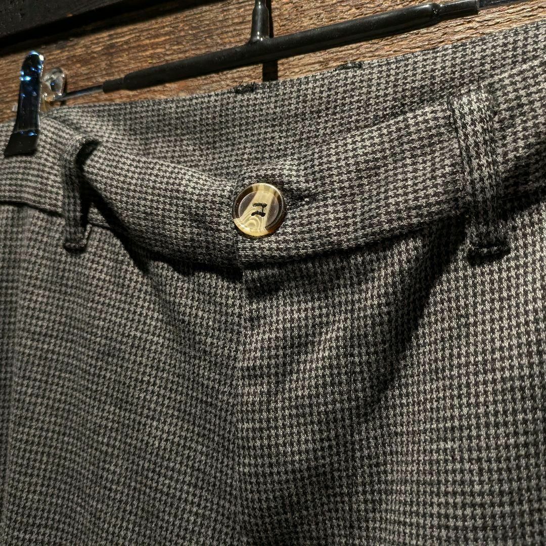 STUSSY - 希少デザイン old stussy スラックスパンツ 千鳥柄 総 STUSSY - 希少デザイン old stussy スラックスパンツ 千鳥柄 総