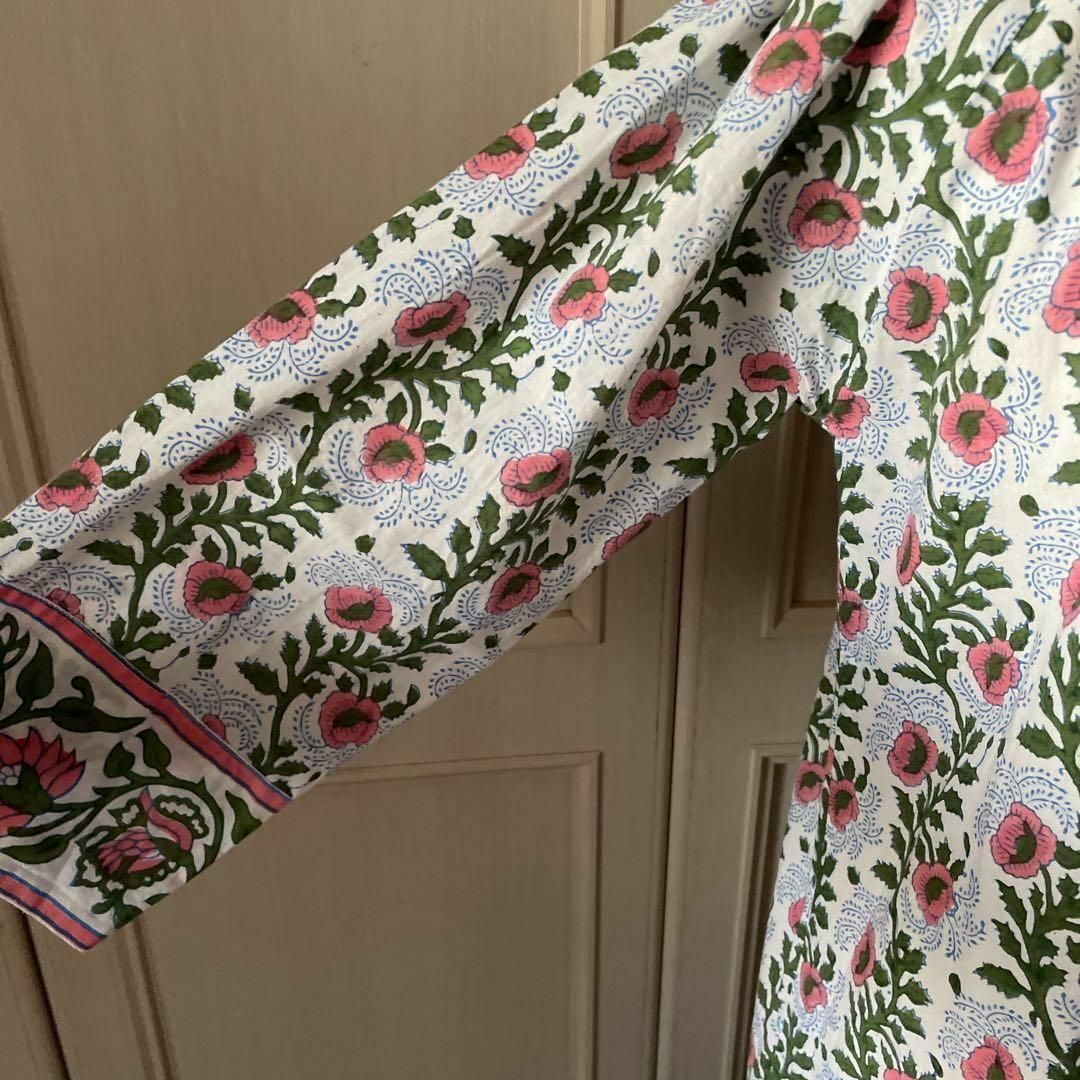 L SZ Blockprints エスゼットブロックプリント ワンピース 花柄 L SZ Blockprints エスゼットブロックプリント ワンピース 花柄