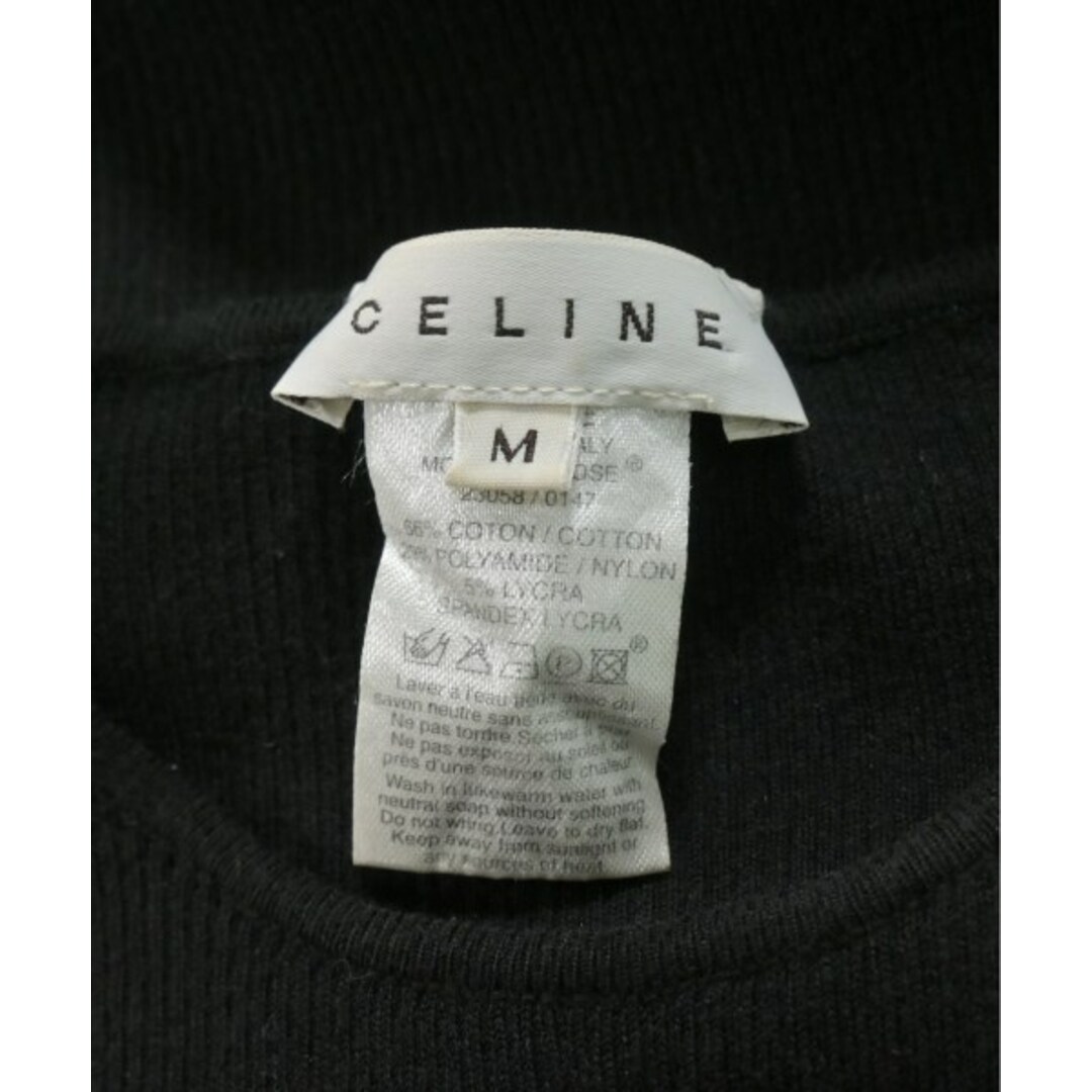 CELINE - CELINE セリーヌ ニット・セーター M 黒 【古着 CELINE - CELINE セリーヌ ニット・セーター M 黒 【古着