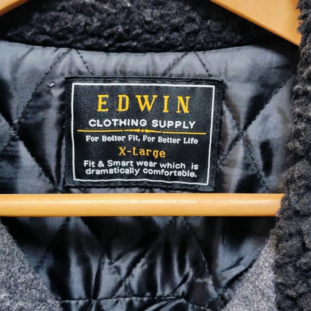 EDWIN - EDWIN エドウィン ブルゾンジャケット レザージャケット EDWIN - EDWIN エドウィン ブルゾンジャケット レザージャケット