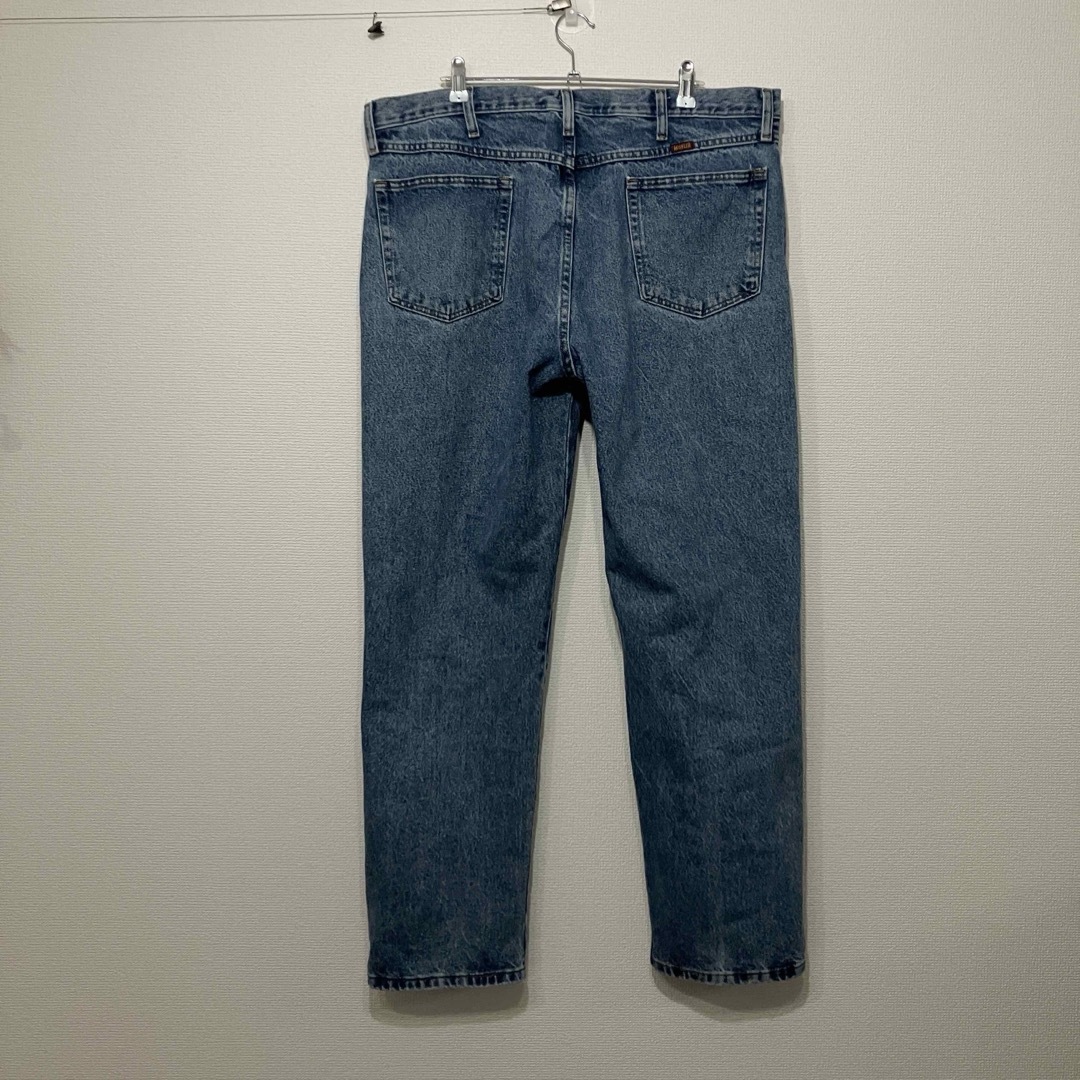 Wrangler - RUSTLER レギュラーフィットストレートデニムパンツ Wrangler - RUSTLER レギュラーフィットストレートデニムパンツ
