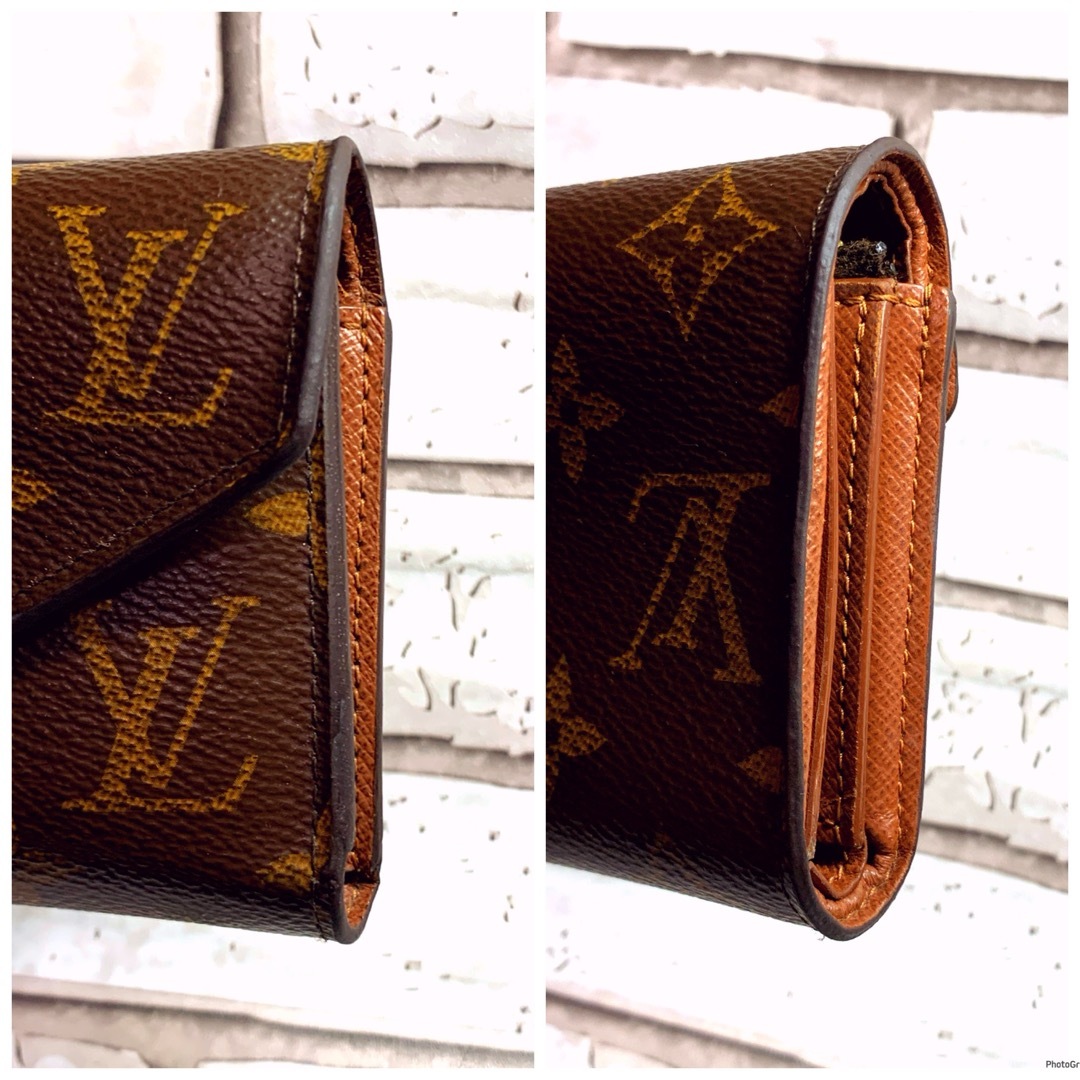 LOUIS VUITTON - ルイ ヴィトン モノグラム 折財布 LOUIS VUITTON - ルイ ヴィトン モノグラム 折財布