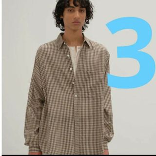 AURALEE - AIRY LIGHT COTTON CHECK BIG SHIRT 3の通販|ラクマ AURALEE - AIRY LIGHT COTTON CHECK BIG SHIRT 3の通販|ラクマ