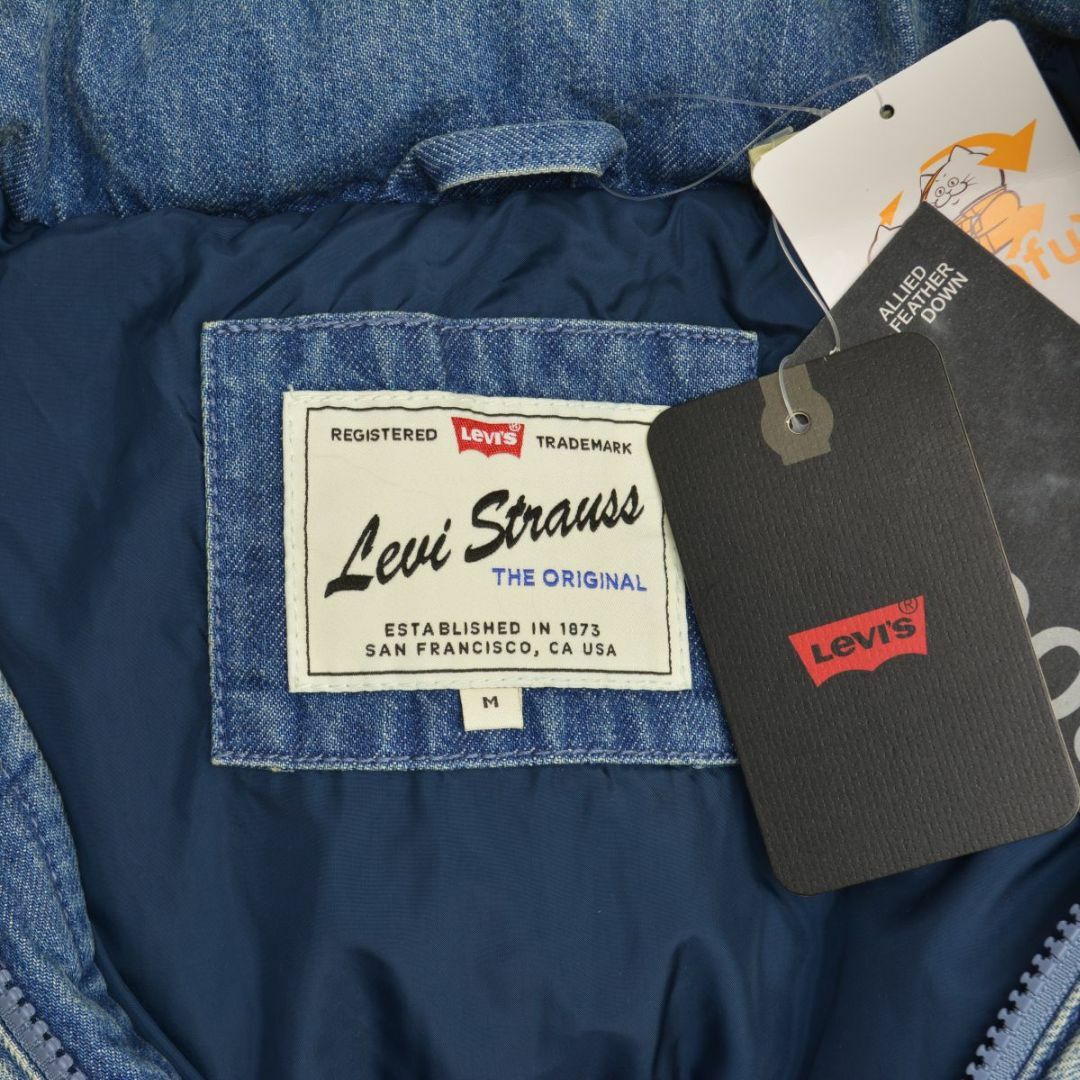 Levi's - 【LEVIS】A0726-0003 スーパーデニムダウンジャケット Levi's - 【LEVIS】A0726-0003 スーパーデニムダウンジャケット