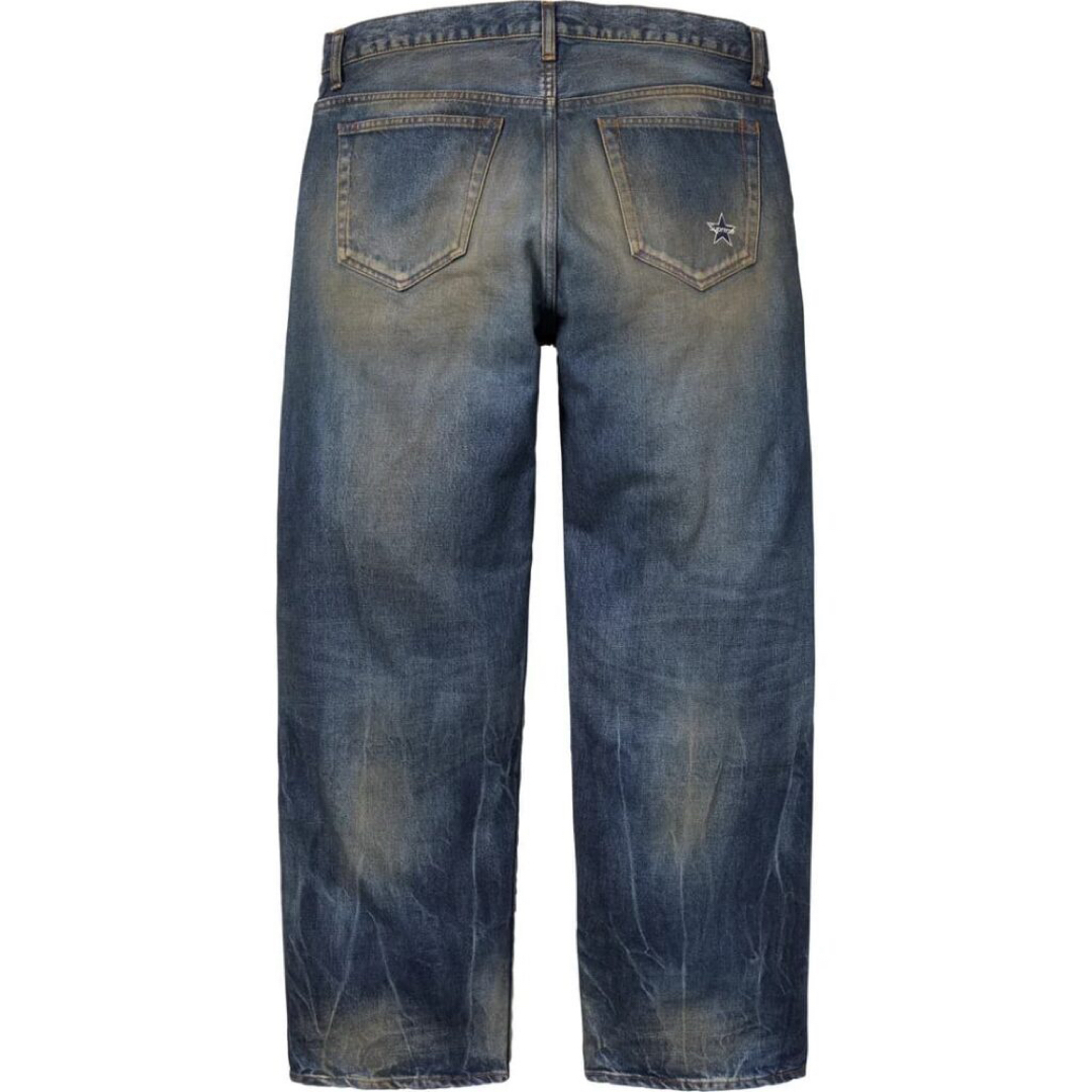 Supreme - supreme Distressed Loose Fit Selvedge の通販 by Supreme - supreme Distressed Loose Fit Selvedge の通販 by