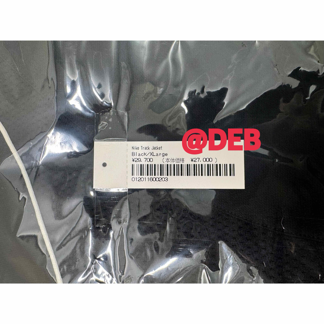Supreme - Supreme x Nike Track Jacket Black XLサイズの通販 Supreme - Supreme x Nike Track Jacket Black XLサイズの通販
