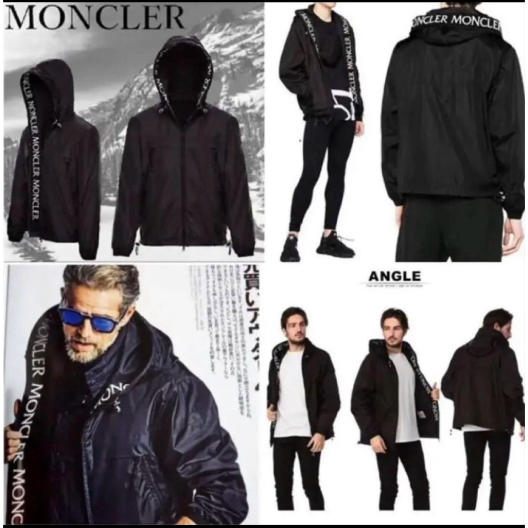 MONCLER - モンクレール ナイロンパーカー ブラック マセロー MONCLER - モンクレール ナイロンパーカー ブラック マセロー