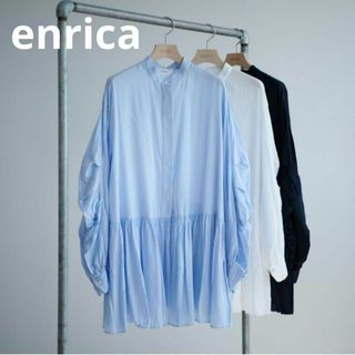 enrica - 美品IENA イエナ enricaエンリカふんわりフリル enrica - 美品IENA イエナ enricaエンリカふんわりフリル