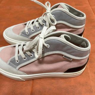 HERMES - HERMES エルメス マルチカラーレザー/ニット切替 HERMES - HERMES エルメス マルチカラーレザー/ニット切替