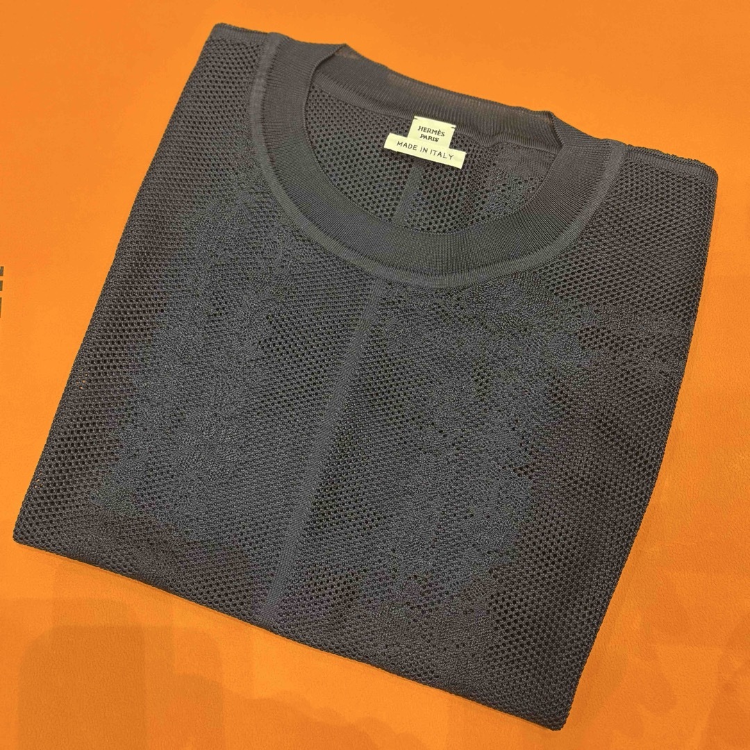 HERMES - 2025SS/HERMES/エルメス ショートスリーブニット HERMES - 2025SS/HERMES/エルメス ショートスリーブニット