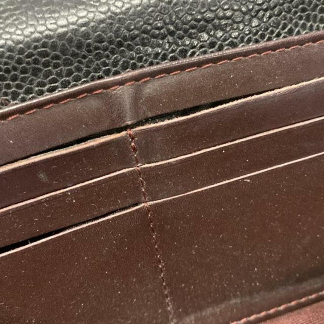 CHANEL - CHANEL(シャネル) 長財布 マトラッセ 黒 シルバー金具 CHANEL - CHANEL(シャネル) 長財布 マトラッセ 黒 シルバー金具