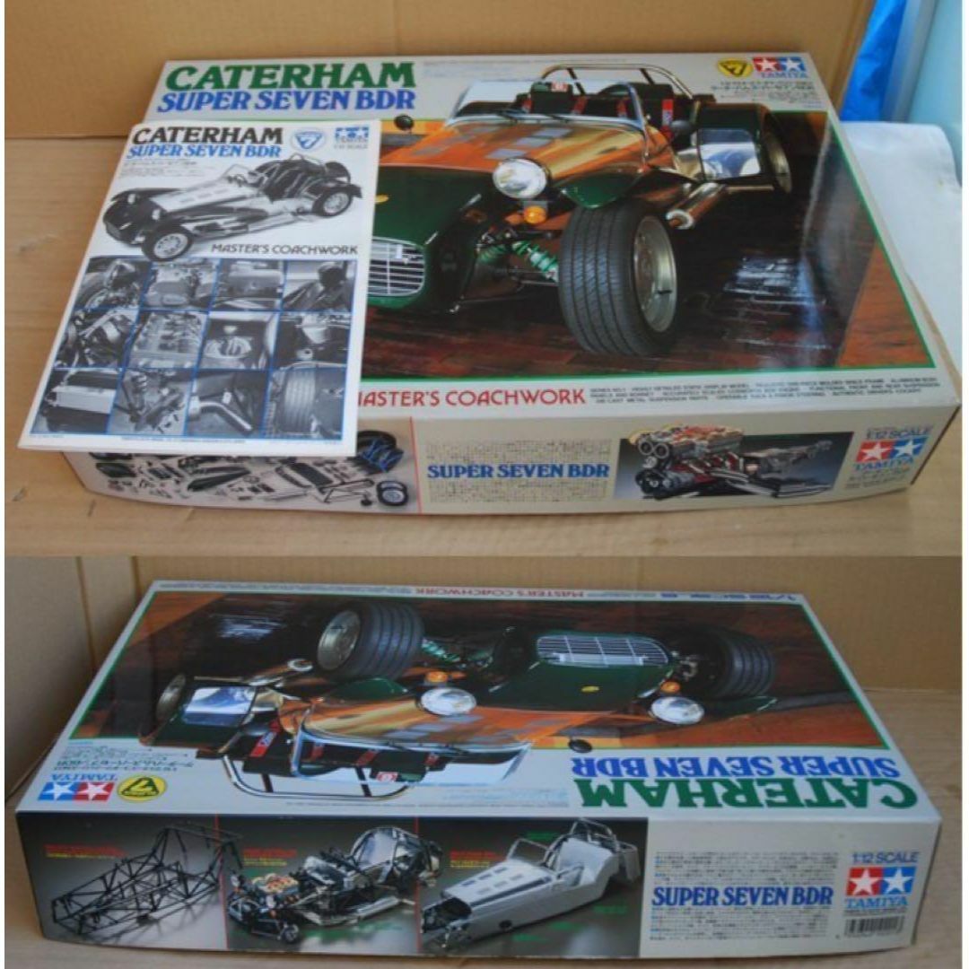 タミヤ CATERHAM SUPER SEVEN BDR 1/12スケール未組立の通販 by タミヤ CATERHAM SUPER SEVEN BDR 1/12スケール未組立の通販 by