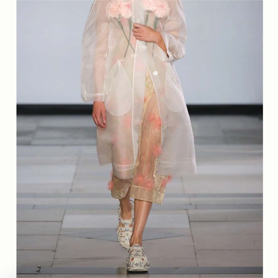 Simone Rocha - SIMONE ROCHA Crocs Stomp Fisherman 厚底 白の Simone Rocha - SIMONE ROCHA Crocs Stomp Fisherman 厚底 白の