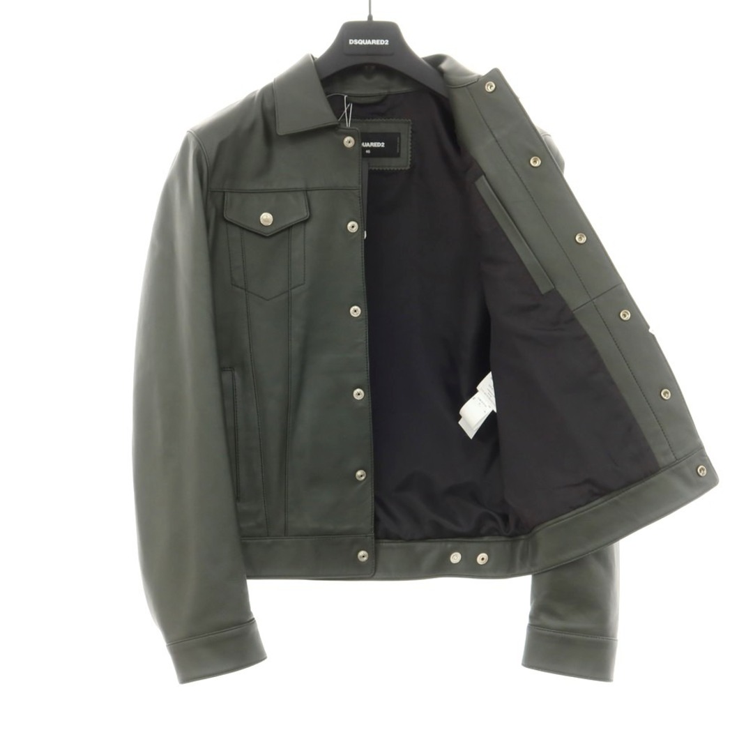DSQUARED2 - 【新品】ディースクエアード DSQUARED2 ラムレザー DSQUARED2 - 【新品】ディースクエアード DSQUARED2 ラムレザー