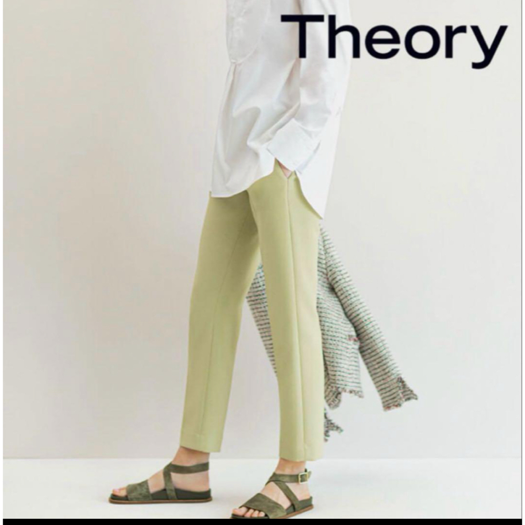 Theory - セオリー クロップドパンツ ライムグリーンの通販 by Theory - セオリー クロップドパンツ ライムグリーンの通販 by