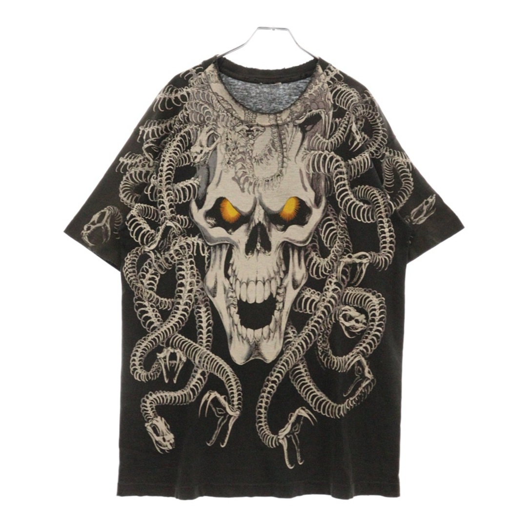 VINTAGE ヴィンテージ 90s SKULL MEDUSA TEE LIQUID BLUE スカル VINTAGE ヴィンテージ 90s SKULL MEDUSA TEE LIQUID BLUE スカル