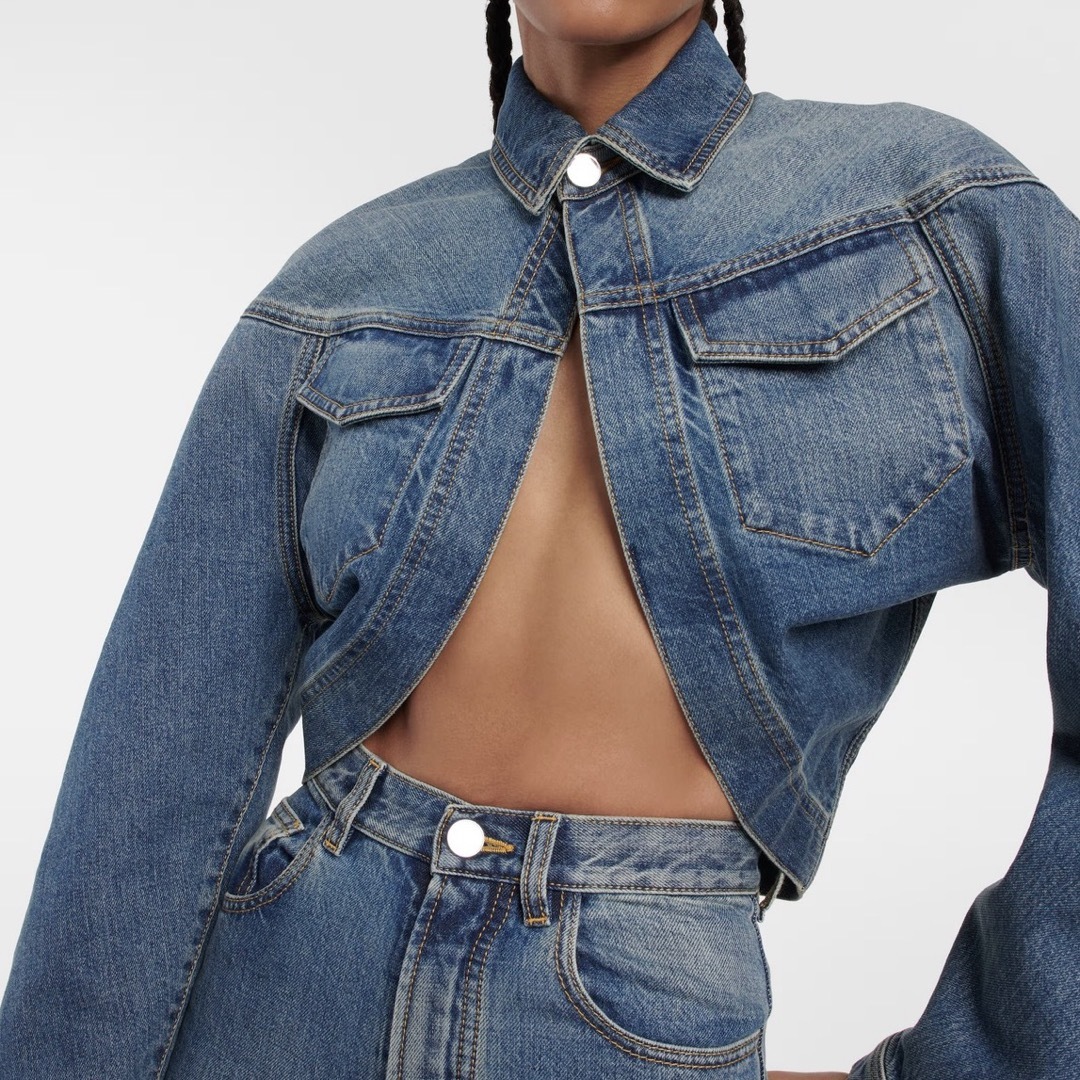Azzedine Alaïa - ALAÏA Denim Cardi Jacket sz.36の通販 by Azzedine Alaïa - ALAÏA Denim Cardi Jacket sz.36の通販 by