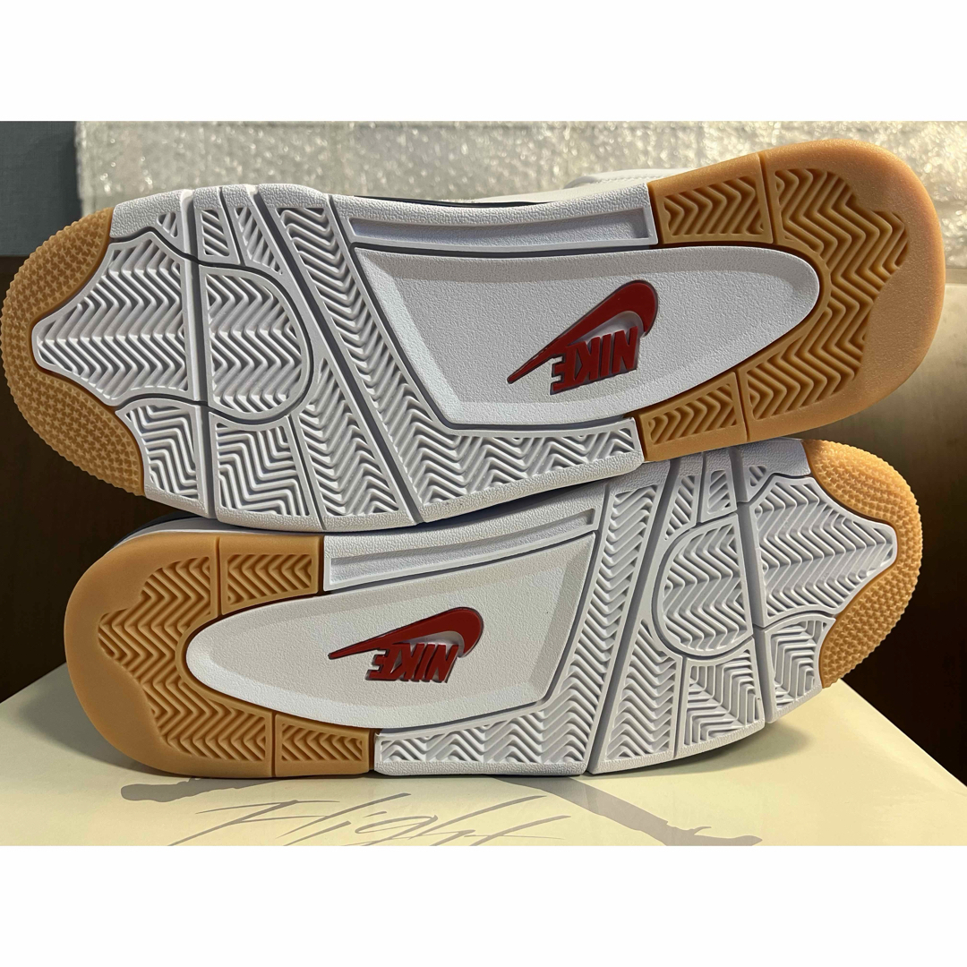 NIKE - Nike SB Air Jordan 4 Retro SP 白/紺 29の通販 by U NIKE - Nike SB Air Jordan 4 Retro SP 白/紺 29の通販 by U