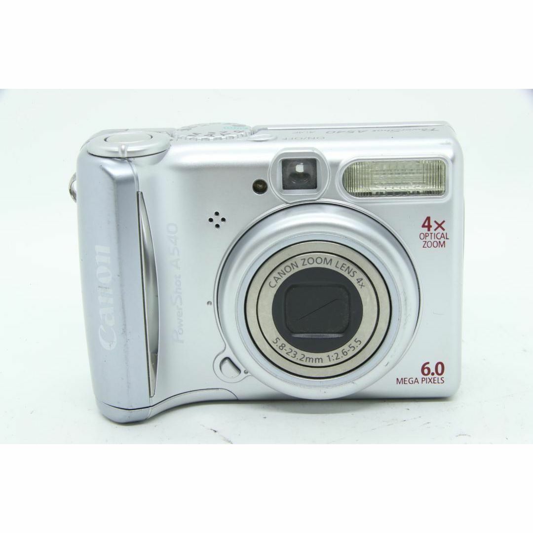 Q2157】 Canon Powershot A540 シルバー レンズ小傷の通販 by Q2157】 Canon Powershot A540 シルバー レンズ小傷の通販 by