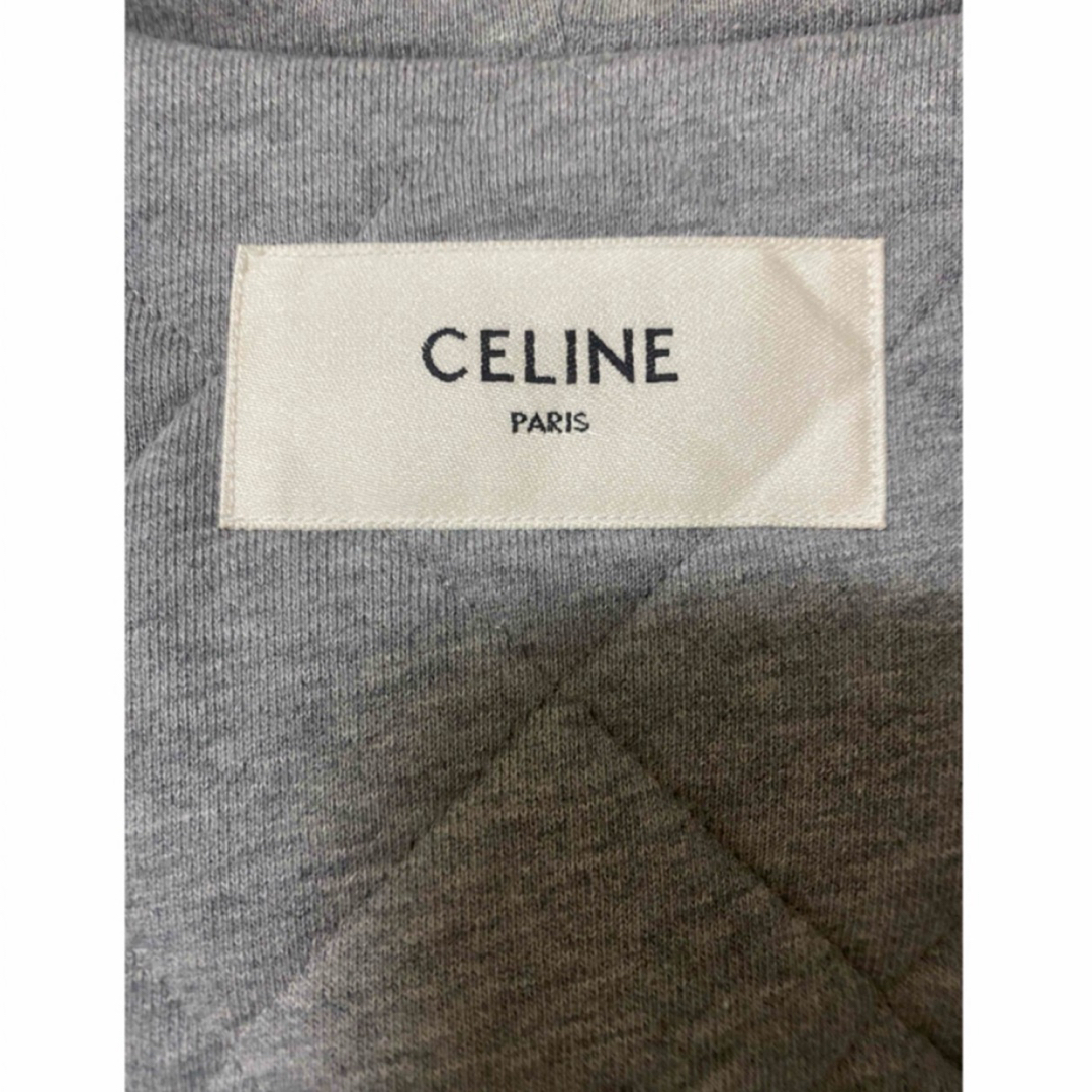 CELINE - CELINE フード付き オーバーサイズ テディジャケット CELINE - CELINE フード付き オーバーサイズ テディジャケット
