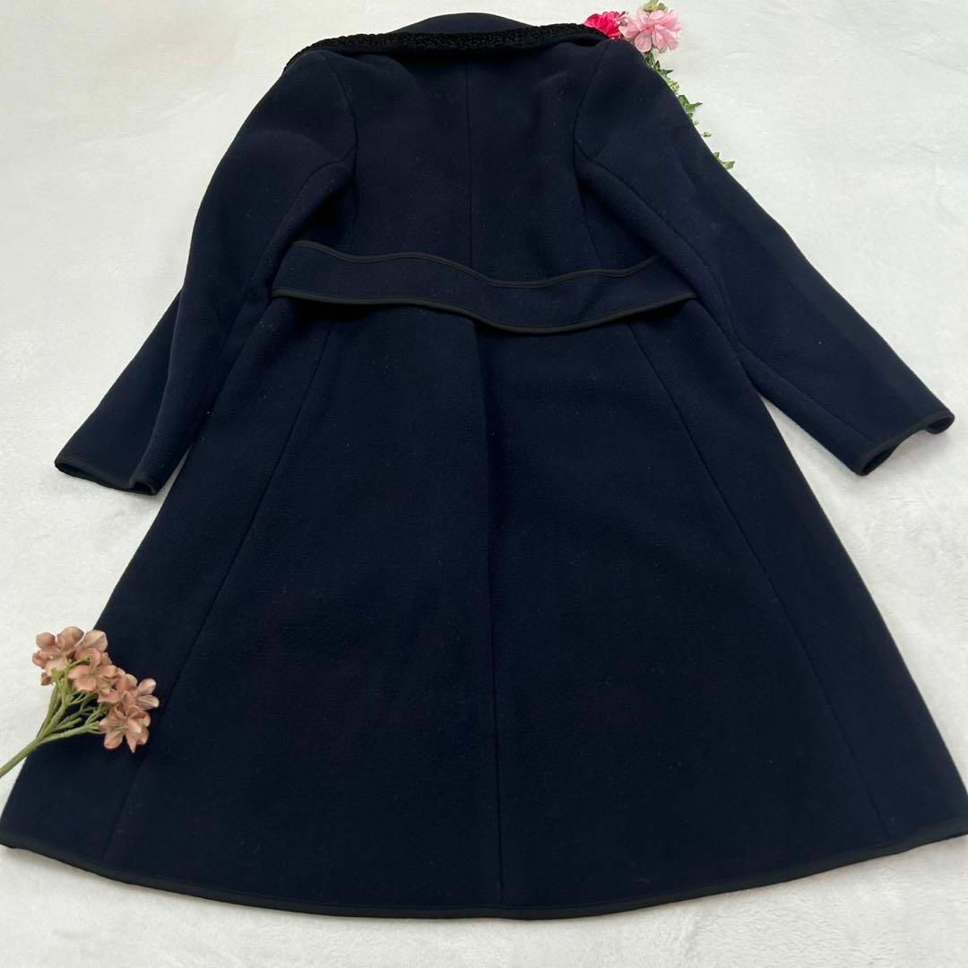 CARVEN - F655 美品 S 36 カルヴェン Aライン パイピング ロング CARVEN - F655 美品 S 36 カルヴェン Aライン パイピング ロング