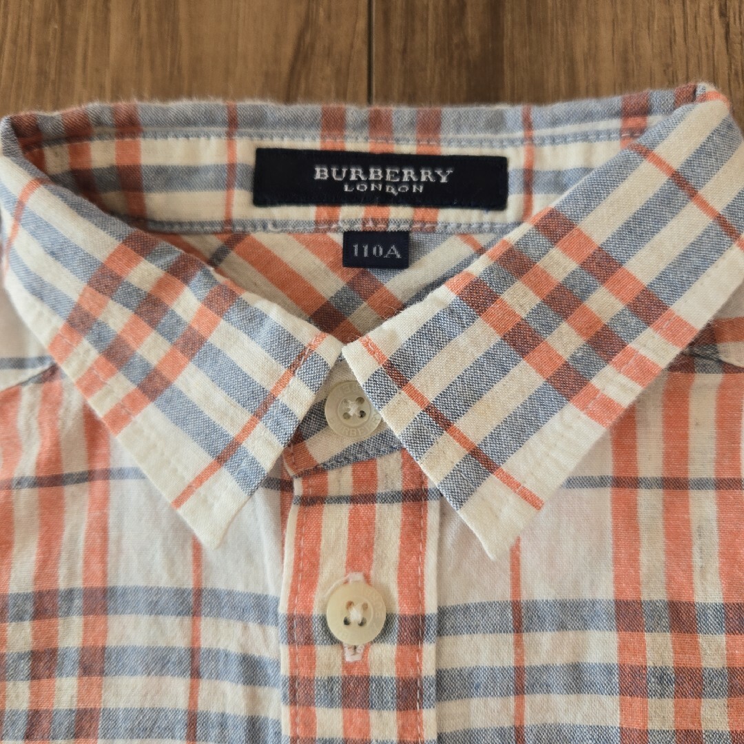 BURBERRY - 【BURBERRY】半袖 シャツ トップス チェック柄の通販 BURBERRY - 【BURBERRY】半袖 シャツ トップス チェック柄の通販
