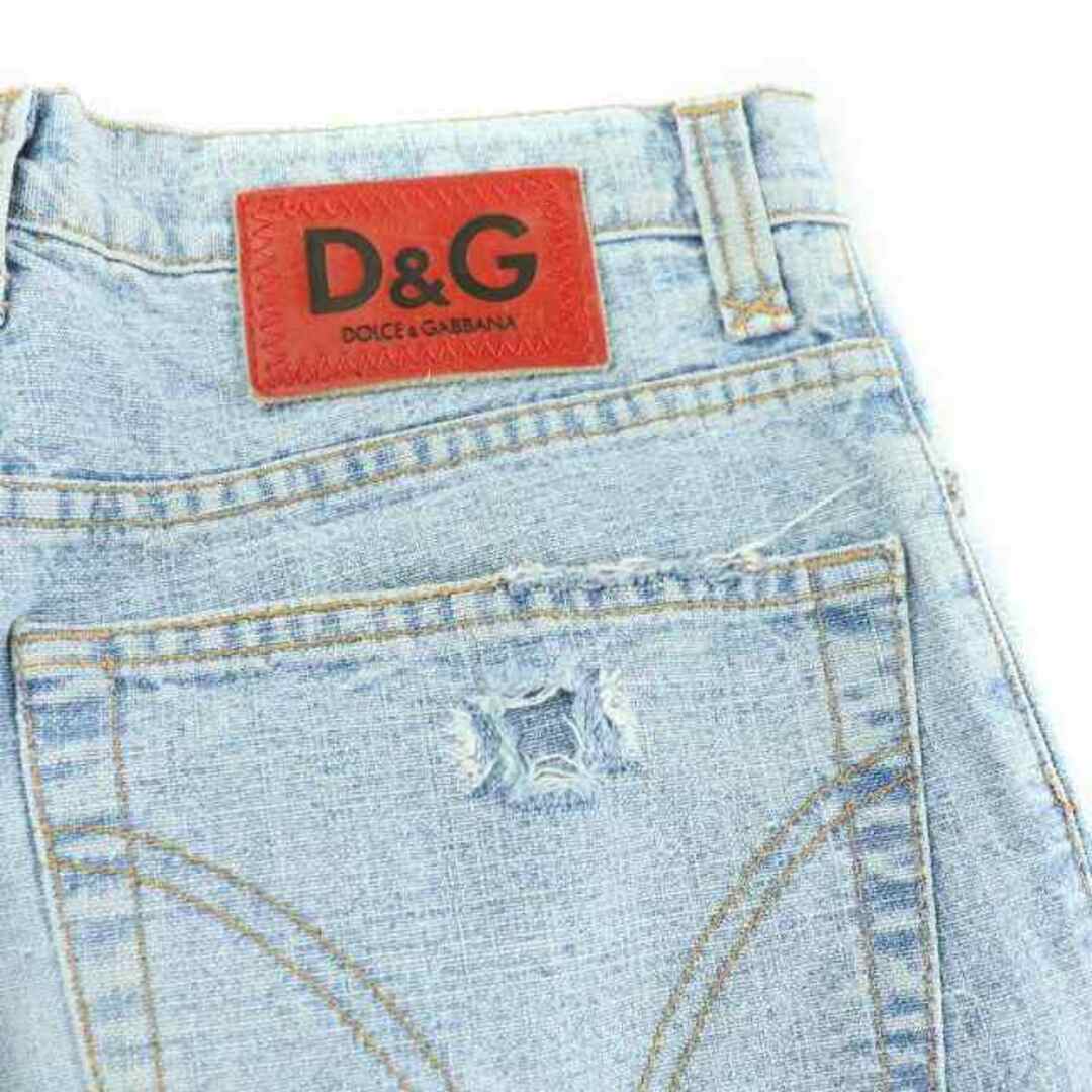 D&G - ディー&ジー ドルガバ デニムパンツ ジーンズ ダメージ D&G - ディー&ジー ドルガバ デニムパンツ ジーンズ ダメージ