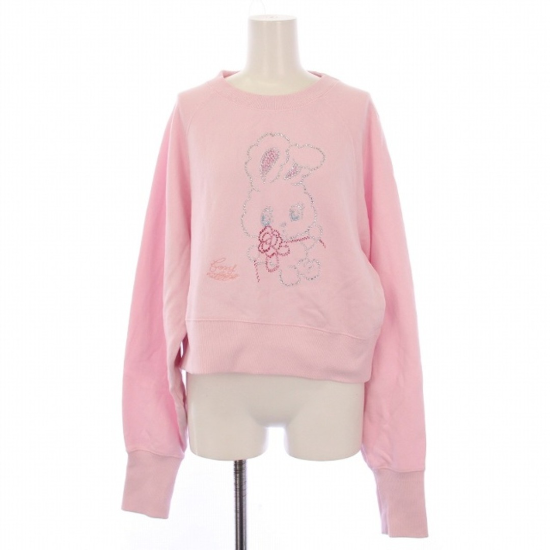 furfur foxy illustrations スウェット 長袖 F ピンクの通販 by furfur foxy illustrations スウェット 長袖 F ピンクの通販 by